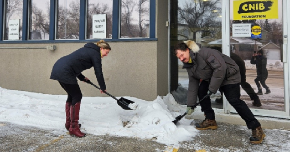 “SnoWay!” campaign for accessible snow and ice removal | CNIB
